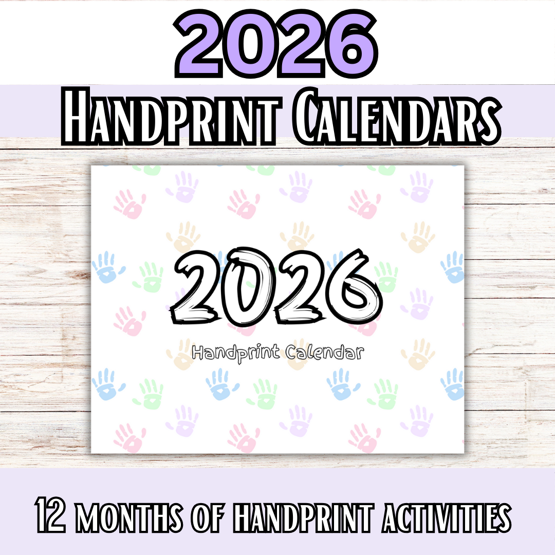 2026 Handprint Calendars- Great for Christmas Gifts!! – Love at Home ...