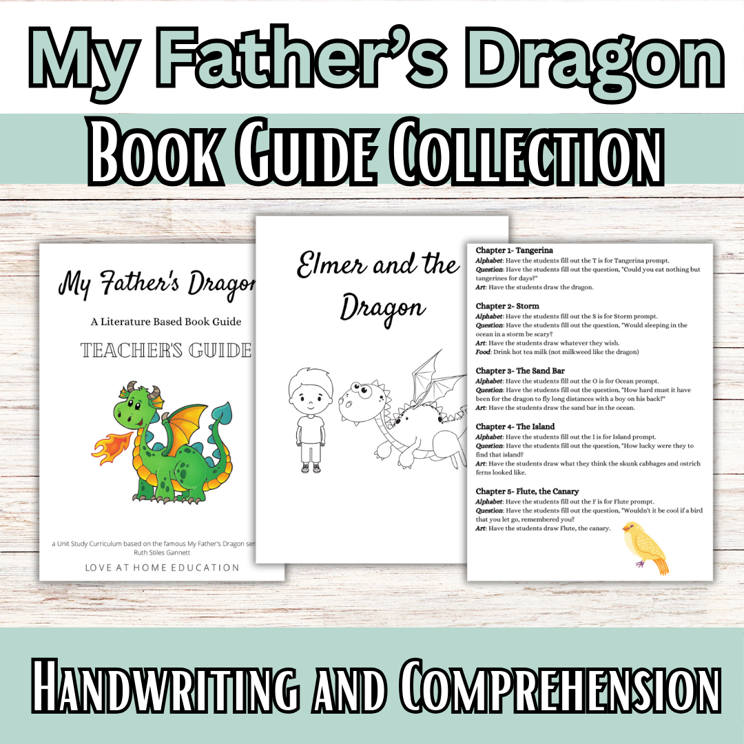 Elmer and the Dragon: Literature Guide (PreK-6th) / Book Two – Love at ...