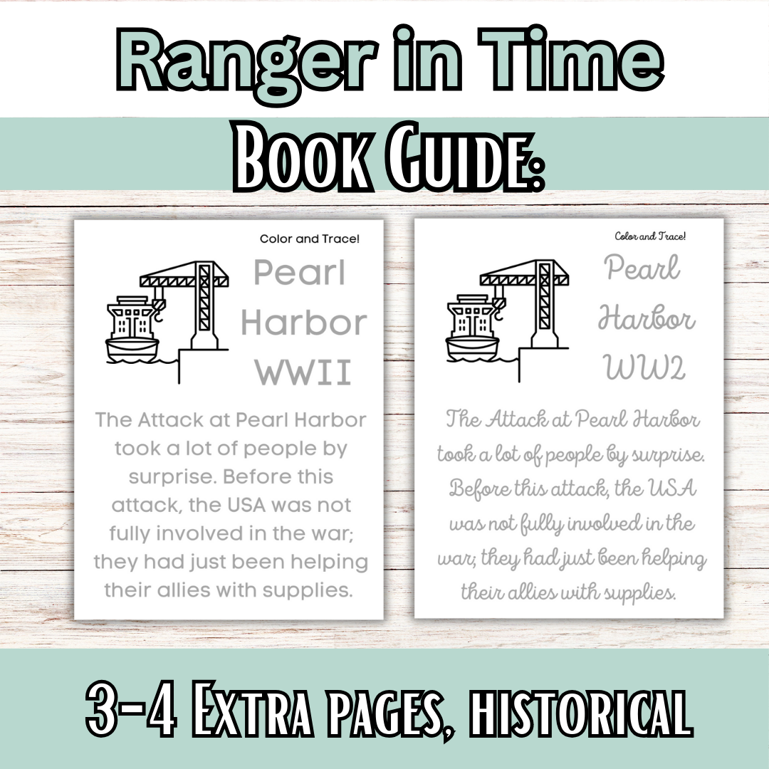 Ranger in Time: Attack on Pearl Harbor Book Guide (World War II) – Love ...