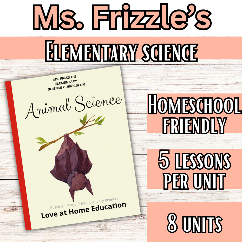 Ms. Frizzle's Elementary Science Curriculum- Original Pack (Ages 4-10 ...