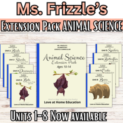Ms. Frizzle's Elementary Science Curriculum- Extension Pack (Ages 10-1 ...
