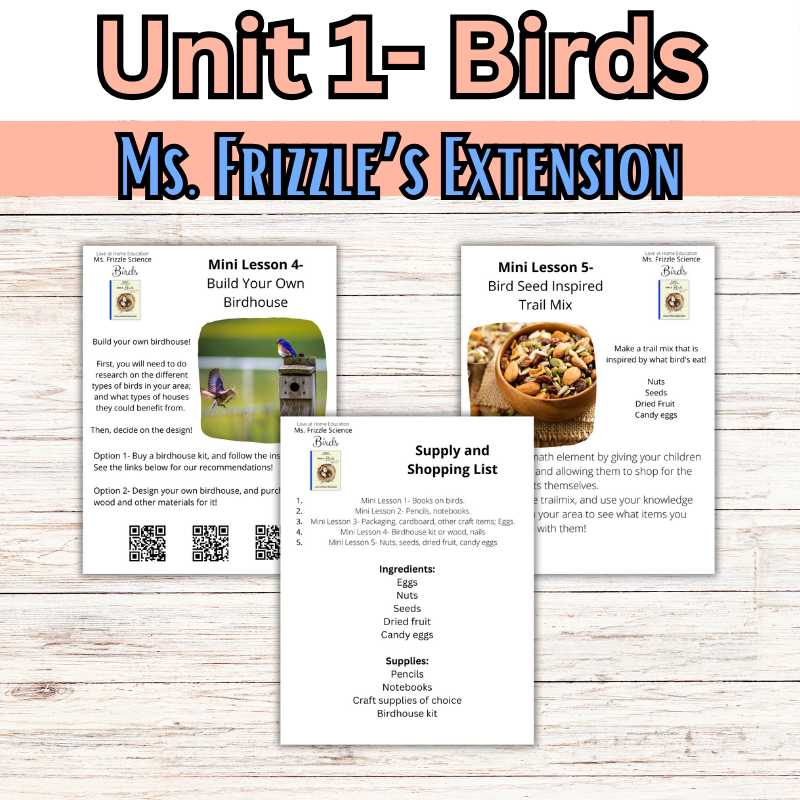 Ms. Frizzle's Elementary Science Curriculum- Extension Pack (Ages 10-1 ...