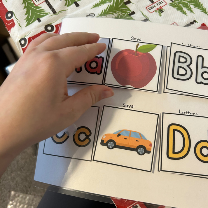 Preschool and Toddler Alphabet TRACING and BUSY BOOK! – Love at Home ...