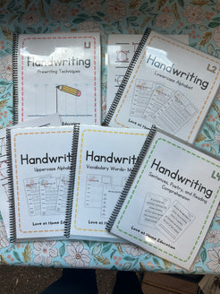Trace and Write Handwriting (Manuscript and Cursive) – Love at Home ...